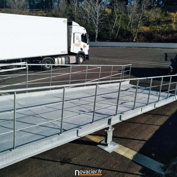 Rampe Métallique d’Accès Pour Véhicules - Novacier