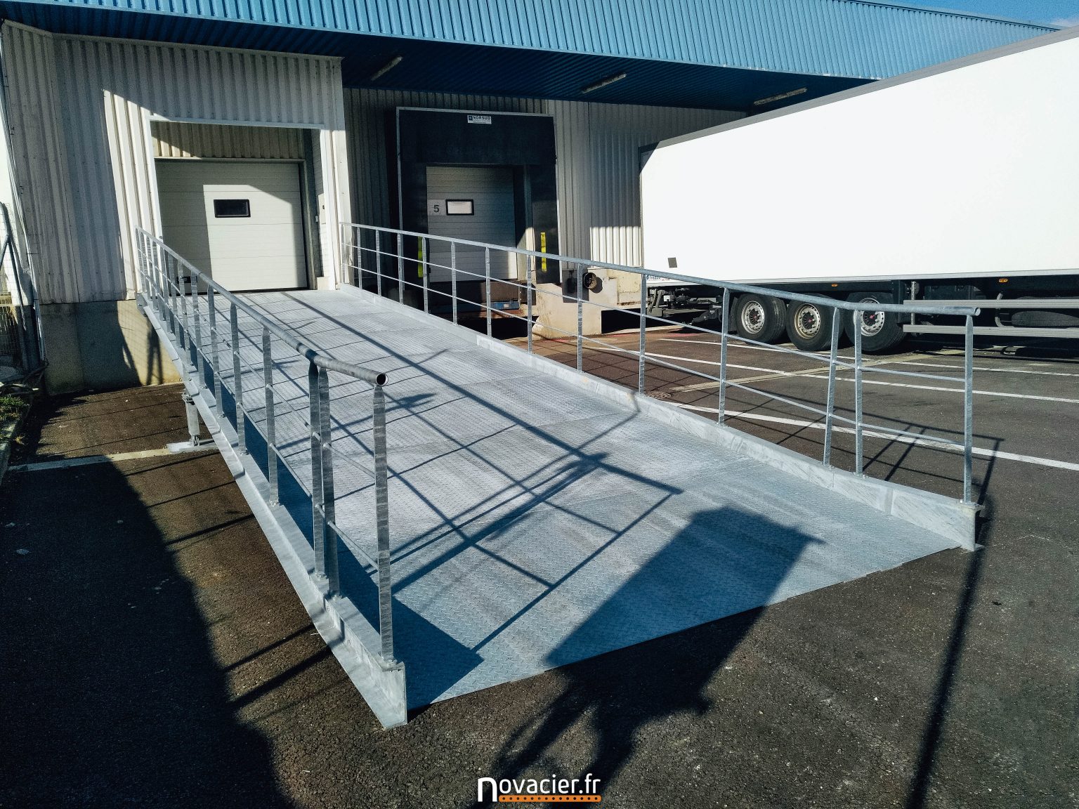 Rampe Métallique d’Accès Pour Véhicules - Novacier